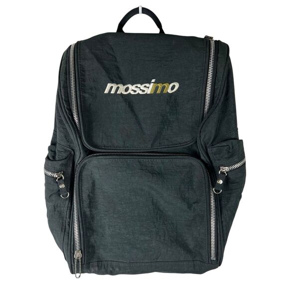Mossimo Supply Co. | Bags | Vintage 9s Mossimo Supply Backpack Black ...